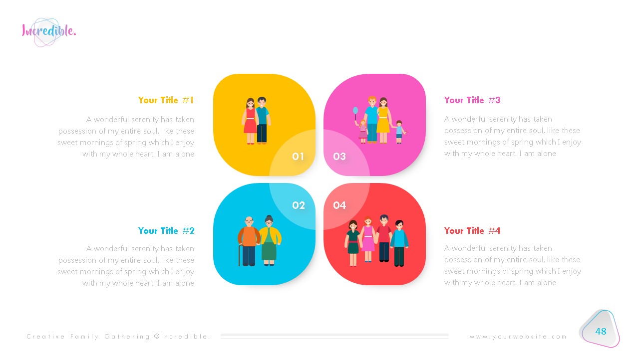 Incredible – Family Planning Powerpoint Template, Presentation Templates