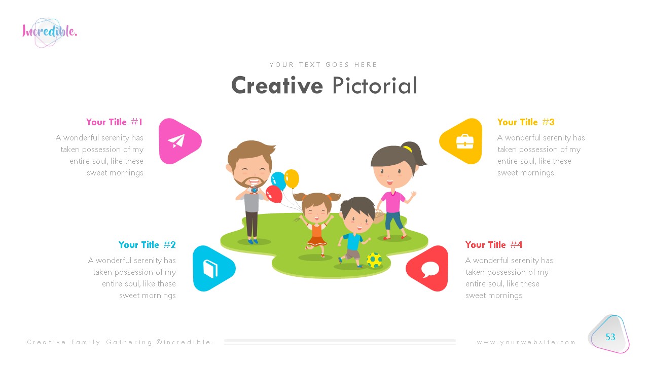 Incredible – Family Planning Powerpoint Template, Presentation Templates