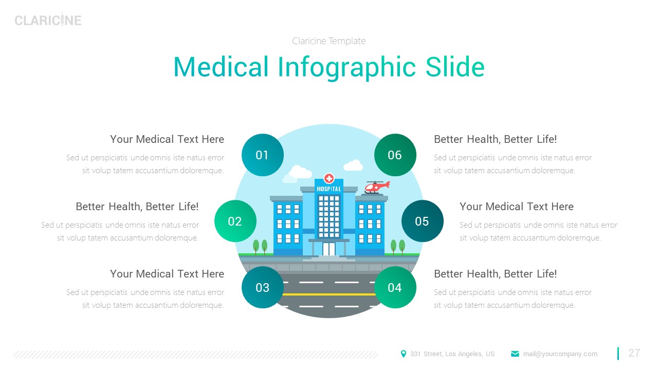 Claricine Medical PowerPoint Template by BrandEarth | GraphicRiver