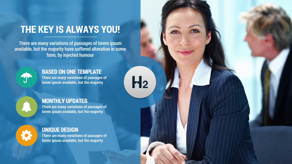 H2 Comprehensive Business Solutions Keynote Template, Presentation ...