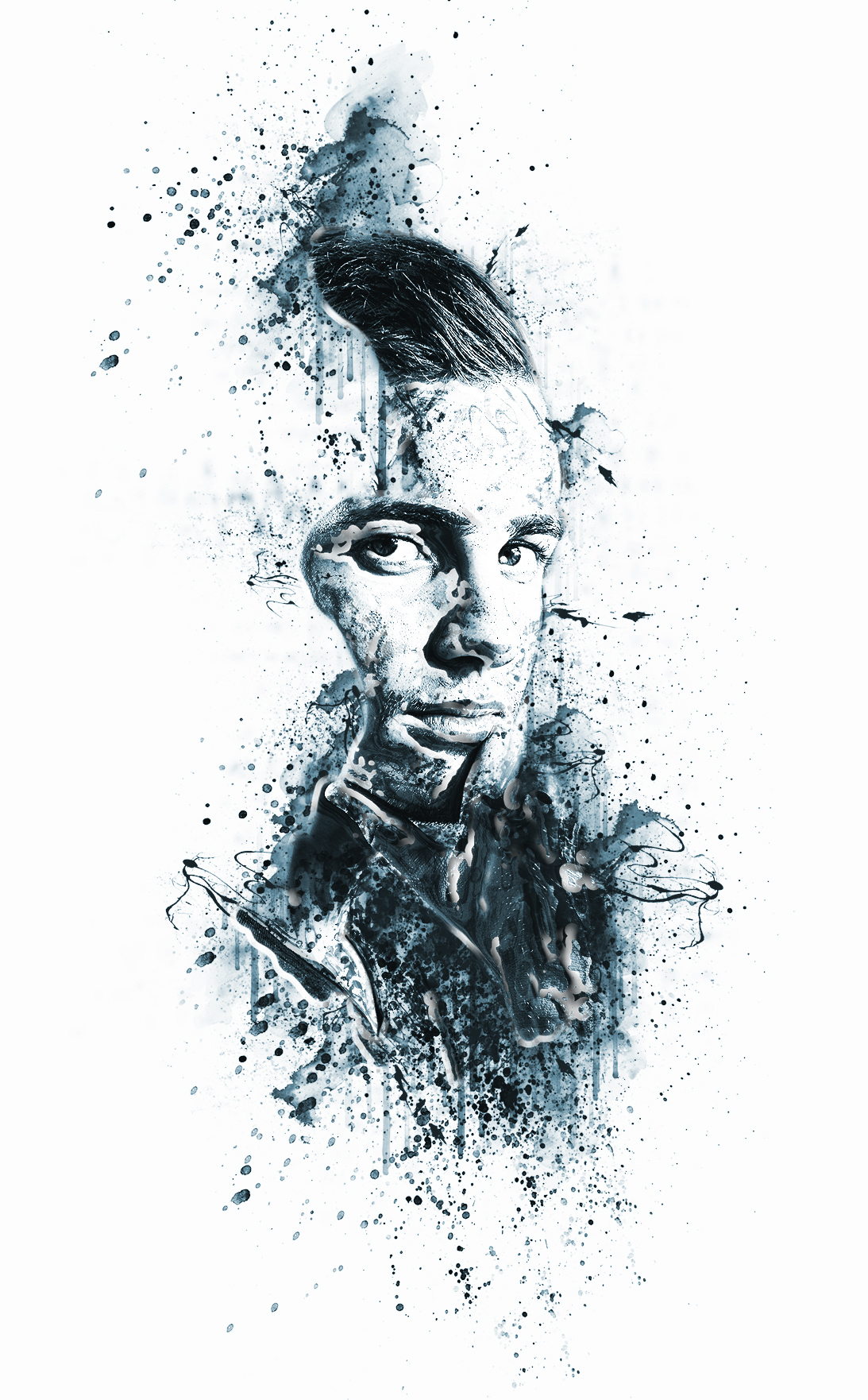 Ink Manipulation Photoshop Action, Add-ons | GraphicRiver