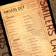 Cafe Menu Card, Print Templates | GraphicRiver