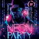 Neon Party, Print Templates | GraphicRiver