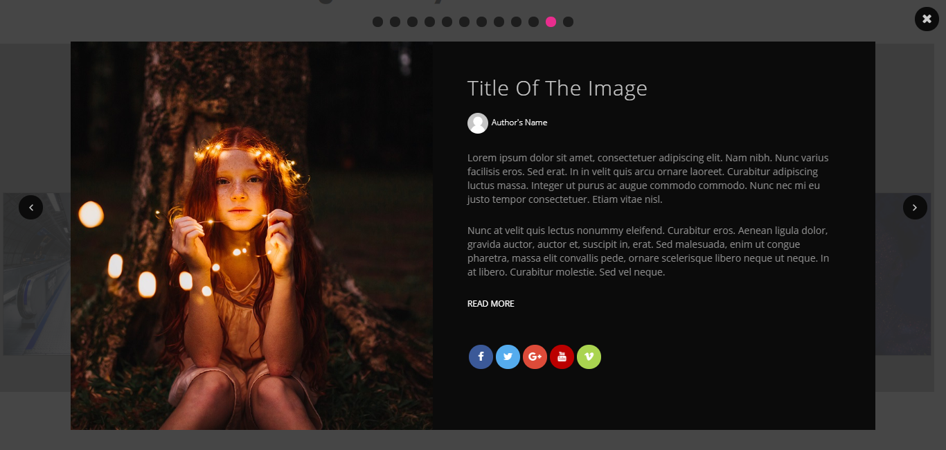 Bootstrap Lightbox And Portfolio Responsive jQuery Plugin by szthemes