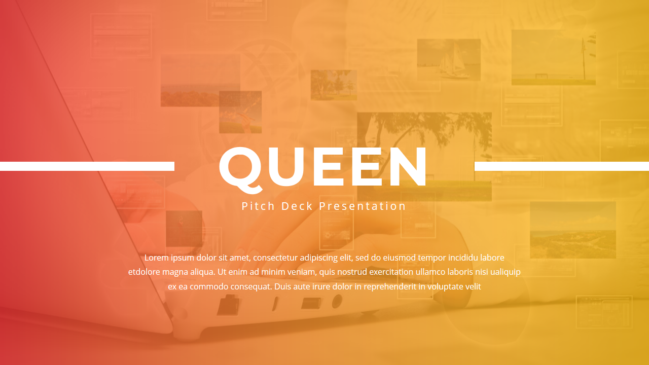 Queen Pitch Deck PowerPoint Template, Presentation Templates | GraphicRiver
