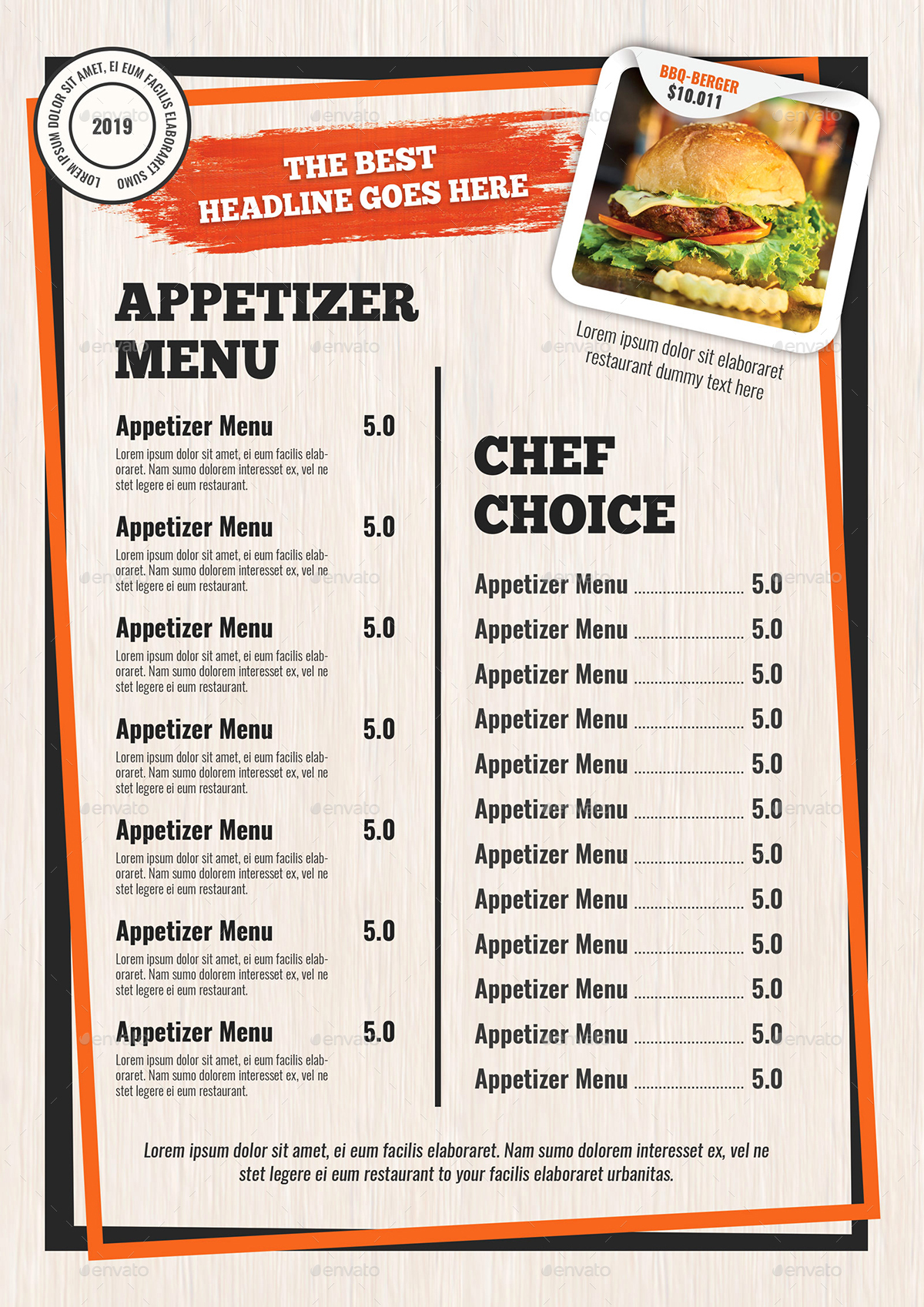 Restaurant Advertising Bundle Vol.4, Print Templates | GraphicRiver