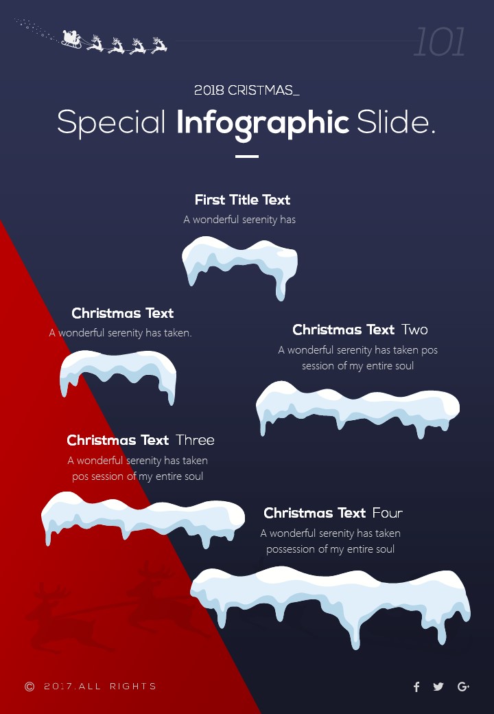 2018 Christmas Multipurpose Portrait Presentation Template ...