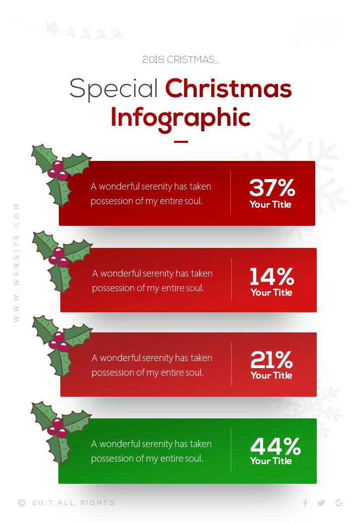 2018 Christmas Multipurpose Portrait Presentation Template ...
