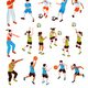Young Athletes Isometric Set, Vectors | GraphicRiver