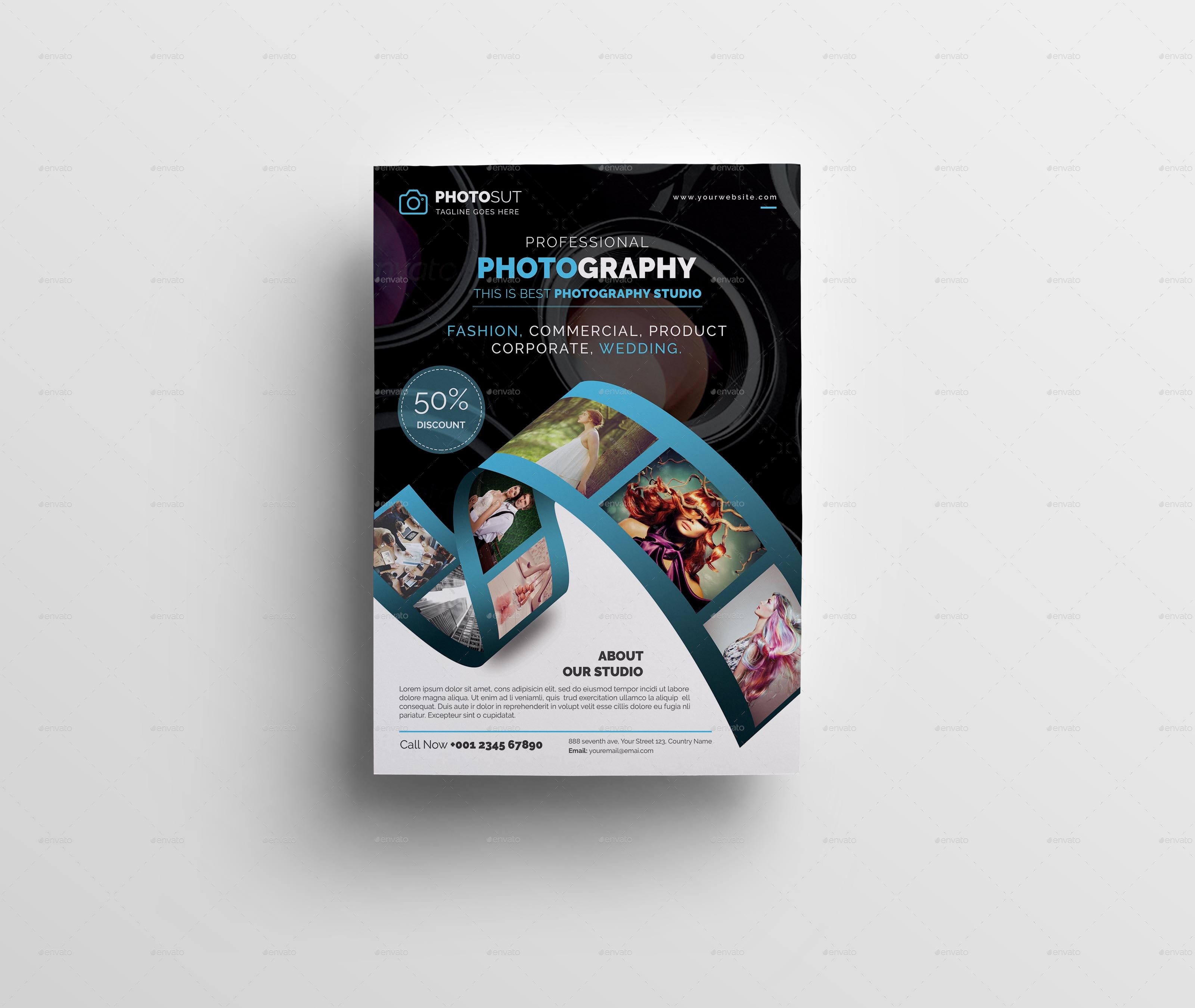 Photography Flyer, Print Templates | GraphicRiver