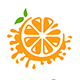 Orange Splash Logo, Logo Templates | GraphicRiver