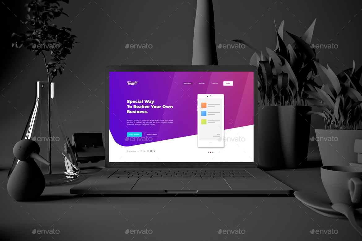 Dark MacBook Pro, Graphics | GraphicRiver