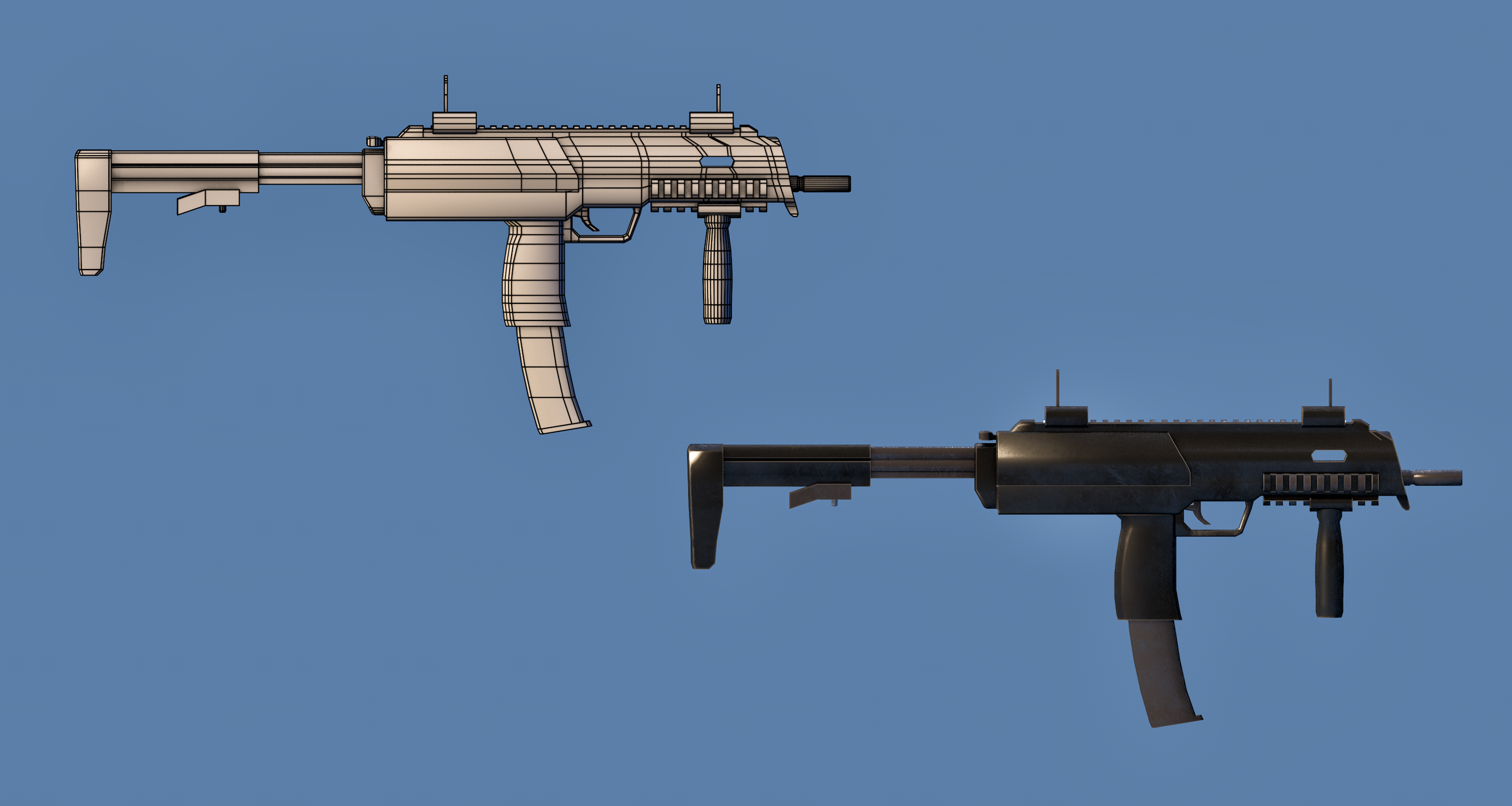 Mp gun by tollaru | 3DOcean