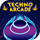 Techno Arcade 2019 Flyer Template, Print Templates | GraphicRiver