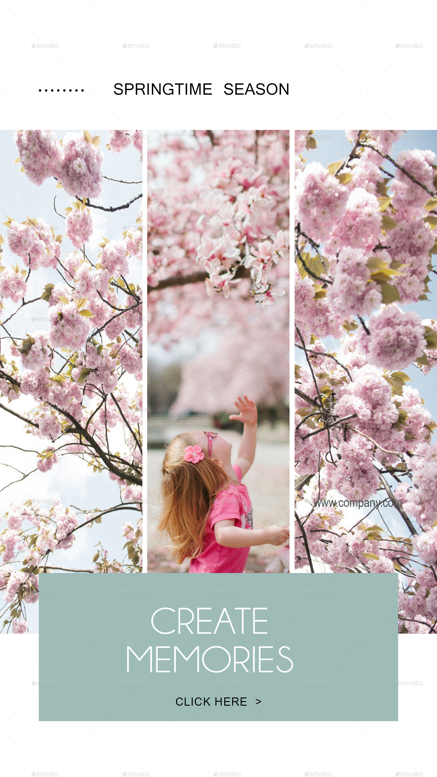 6 Springtime Insta-Story Templates PSD, Web Elements | GraphicRiver