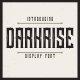 Darkrise, Fonts | GraphicRiver