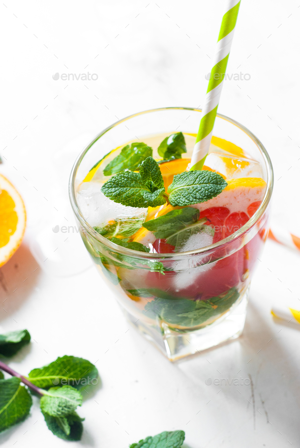 Ice citrus drink Stock Photo by Nadianb | PhotoDune