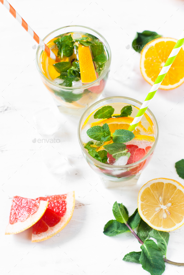 Ice citrus drink Stock Photo by Nadianb | PhotoDune