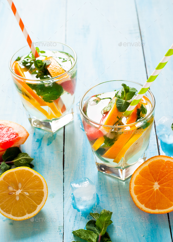Ice citrus drink Stock Photo by Nadianb | PhotoDune