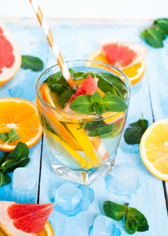 Ice citrus drink Stock Photo by Nadianb | PhotoDune