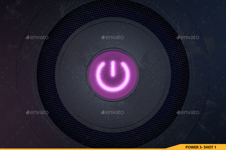 Power Button Concept, Graphics | GraphicRiver
