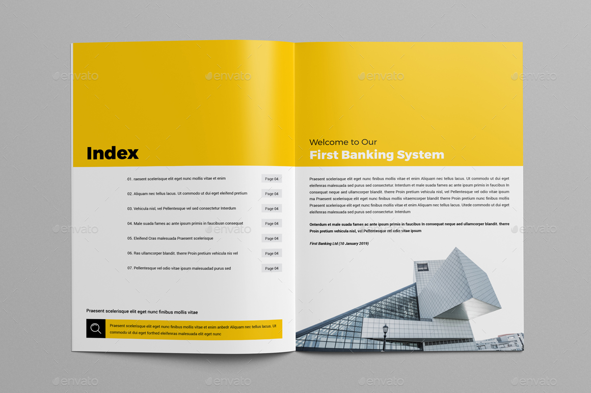 Personal Loan / Banking Brochure, Print Templates | GraphicRiver