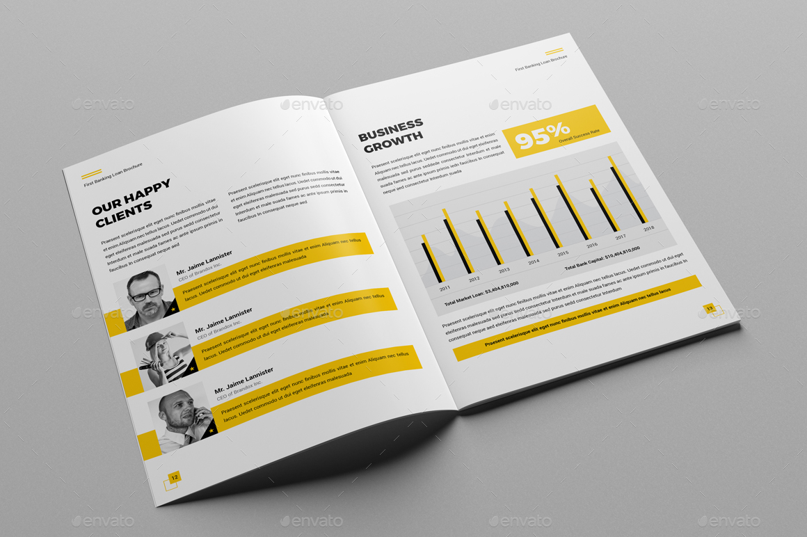 Personal Loan / Banking Brochure, Print Templates | GraphicRiver