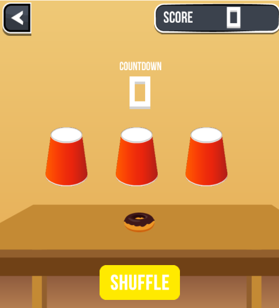 Shuffle Cups - HTML5 Game (CAPX) by NewnessGames | CodeCanyon