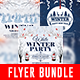 Winter Flyer Bundle, Print Templates | GraphicRiver