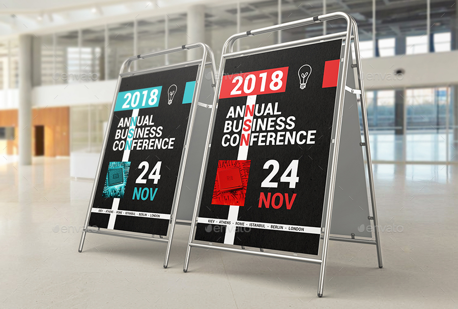 Advertising Stand Mockups, Graphics | GraphicRiver