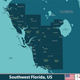 Southwest Florida United States, Vectors | GraphicRiver