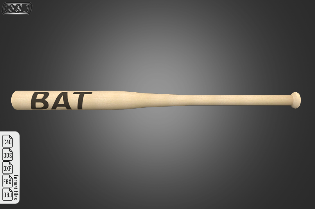 Baseball Bat by LaythJawad | 3DOcean