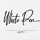 White Pen Script, Fonts | GraphicRiver