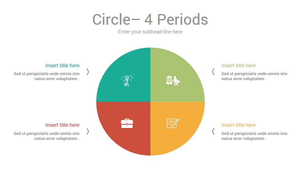 Circle Infographics PowerPoint Template Diagrams by CiloArt | GraphicRiver