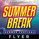 Summer Break - Flyer Template by IntenseArtisan | GraphicRiver