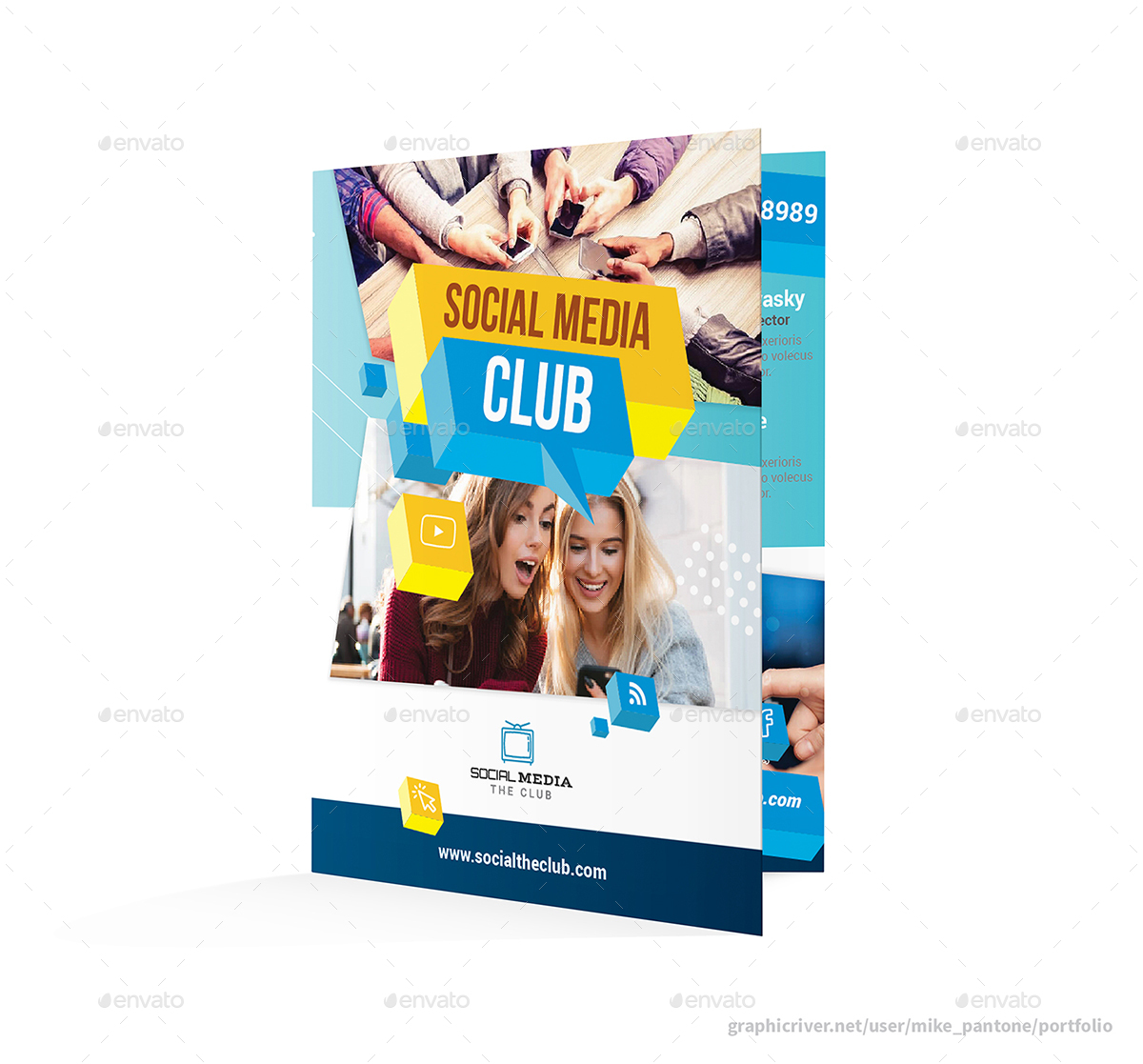 Social Media Company Print Bundle, Print Templates | GraphicRiver