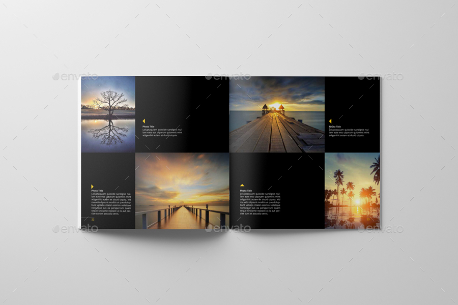 Square Photography Portfolio, Print Templates | GraphicRiver