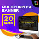 Multipurpose Banner, Web Elements | GraphicRiver