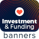 Investment and Funding Ad Banners, Web Elements | GraphicRiver