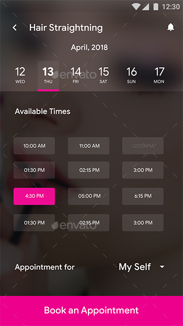 2App UI Kit| Multi Salon Appointment Booking App UI| Online Salon & Spa ...