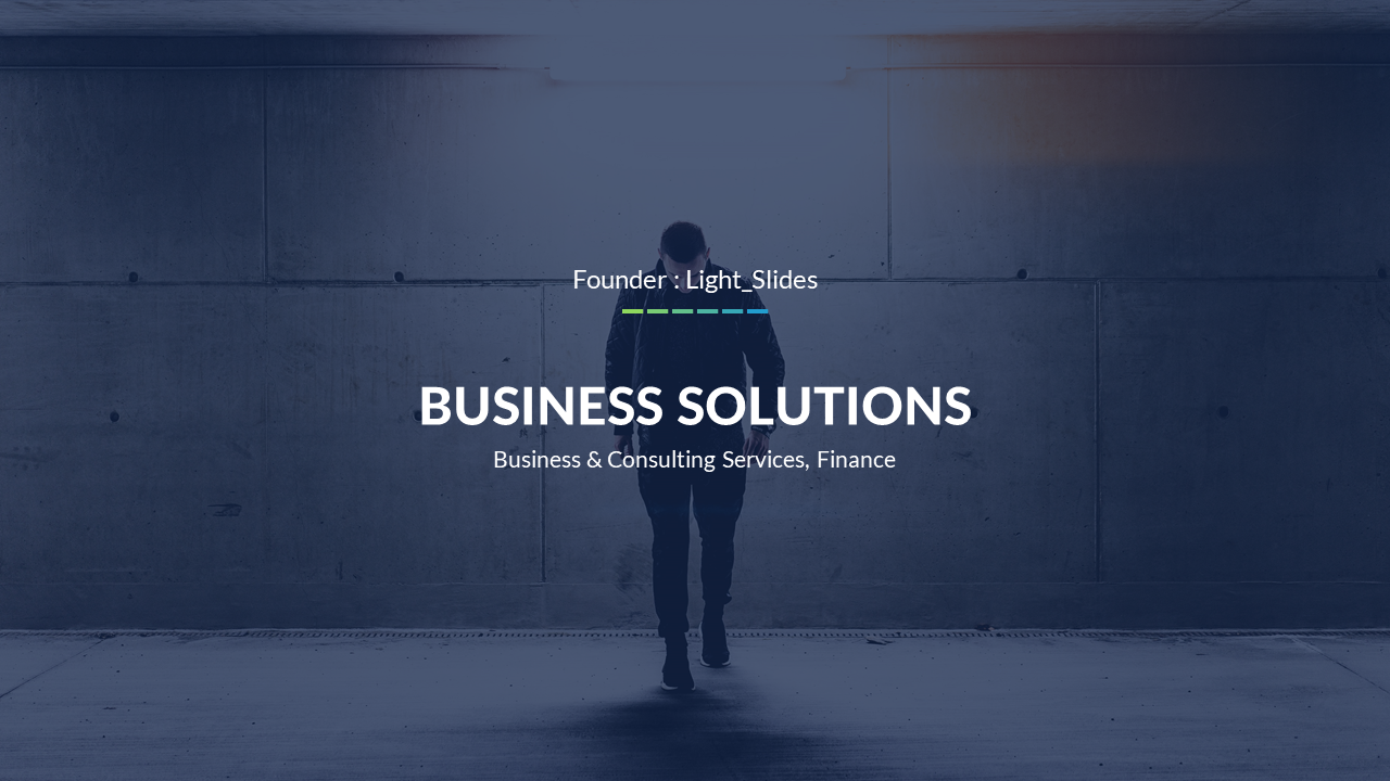 Business Solutions Powerpoint Template 2019, Presentation Templates