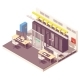 Vector Isometric Data Center Interior, Vectors | GraphicRiver