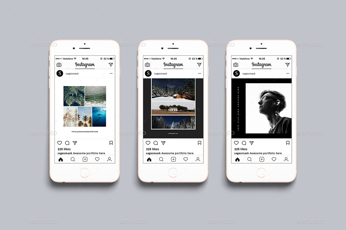 Social Media Post Vol. 2, Web Elements | GraphicRiver