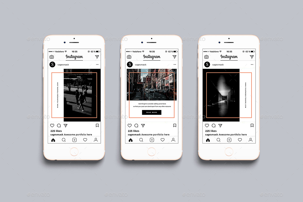 Social Media Post Vol. 13, Web Elements | GraphicRiver