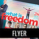 Freedom Church Flyer, Print Templates | GraphicRiver