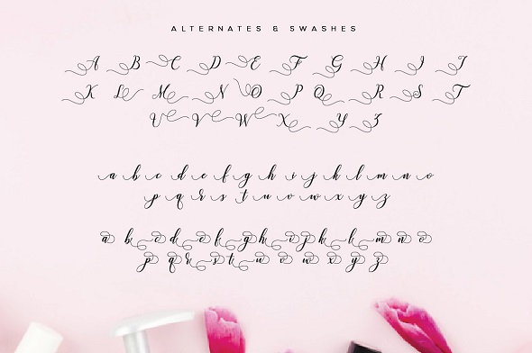 Mariana Oghawa Script, Fonts | GraphicRiver