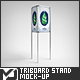Triboard 3 Sided Stand / Board Mock-Up by MassDream | GraphicRiver