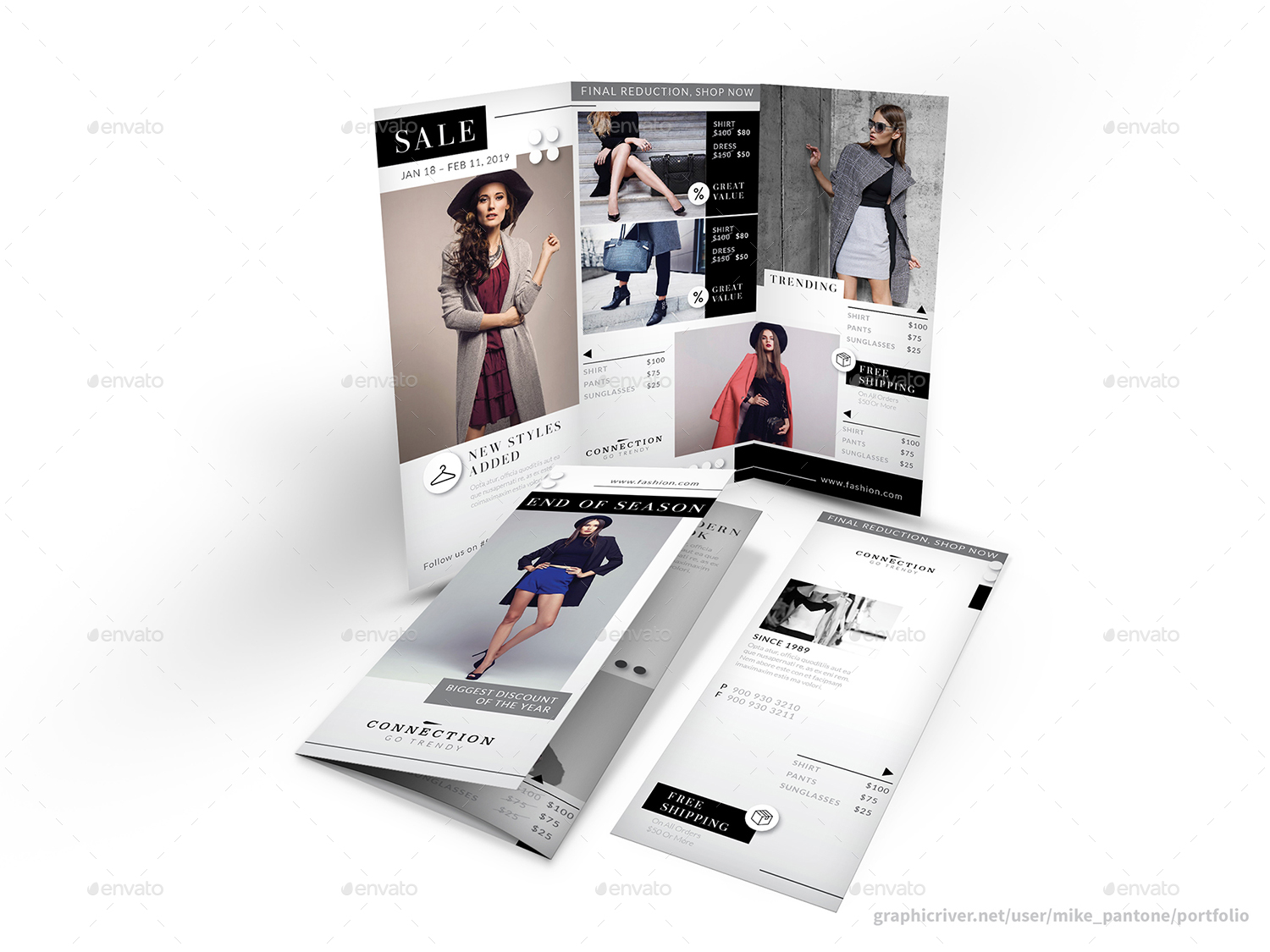 Fashion Shop Sale Print Bundle by Mike_pantone | GraphicRiver