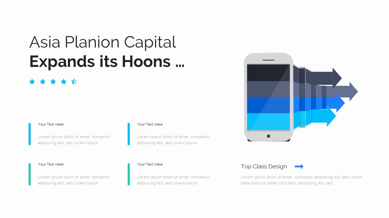 Object Action Pitch Deck Powerpoint Template, Presentation Templates