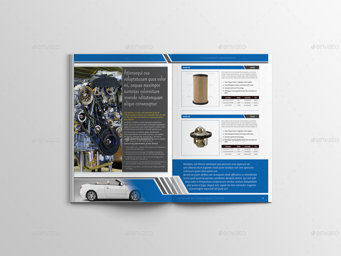 Product Catalog, Print Templates | GraphicRiver